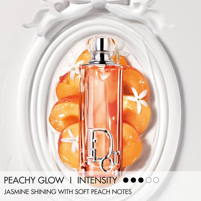 DIOR ADDICT PEACHY GLOW EAU DE PARFUM - NOTE DI GELSOMINO E PESCA | EB ...