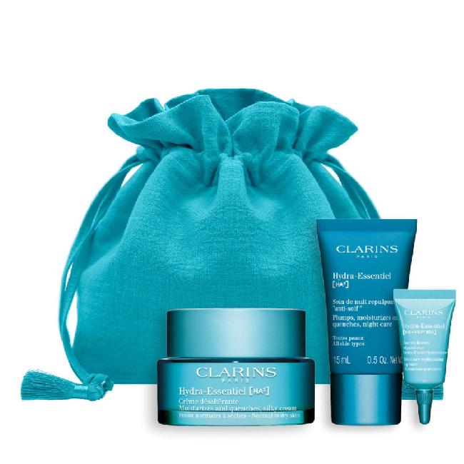CLARINS COFANETTO RITUALE HYDRA PELLE IDRATATA E RIMPOLPATA | EB profumerie